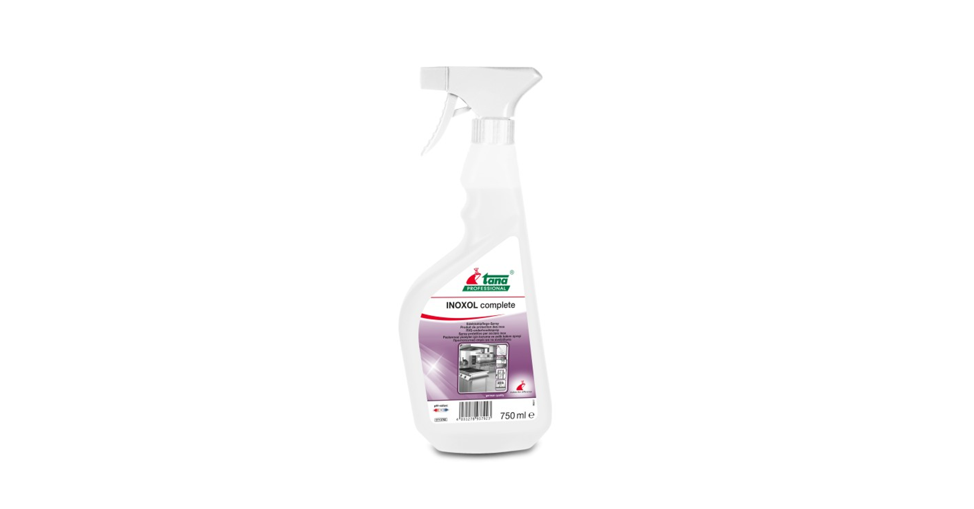 Fémtisztítók - Tana Inoxol Complete inox ápoló 750ml szórófejes - 713792