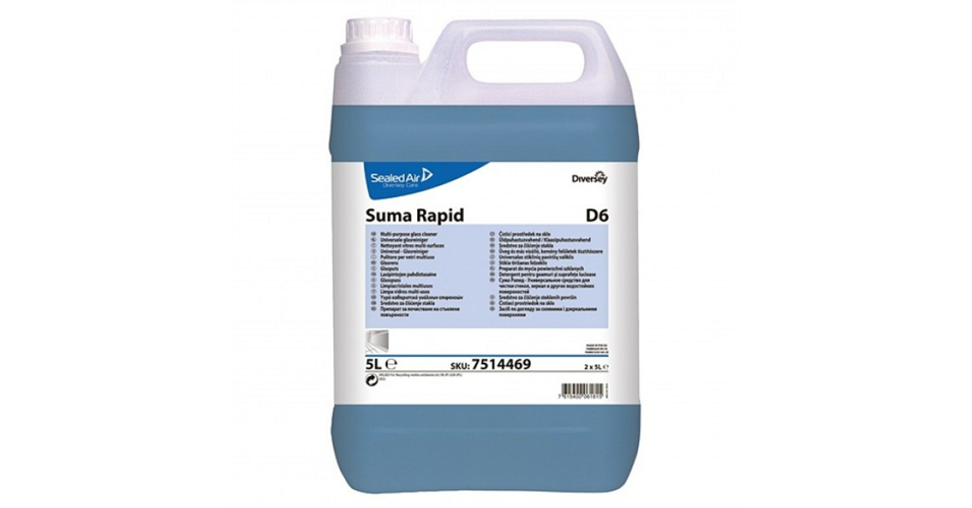 Üveg, ablak- és felülettisztítók - Suma Rapid D6 folyékony ...