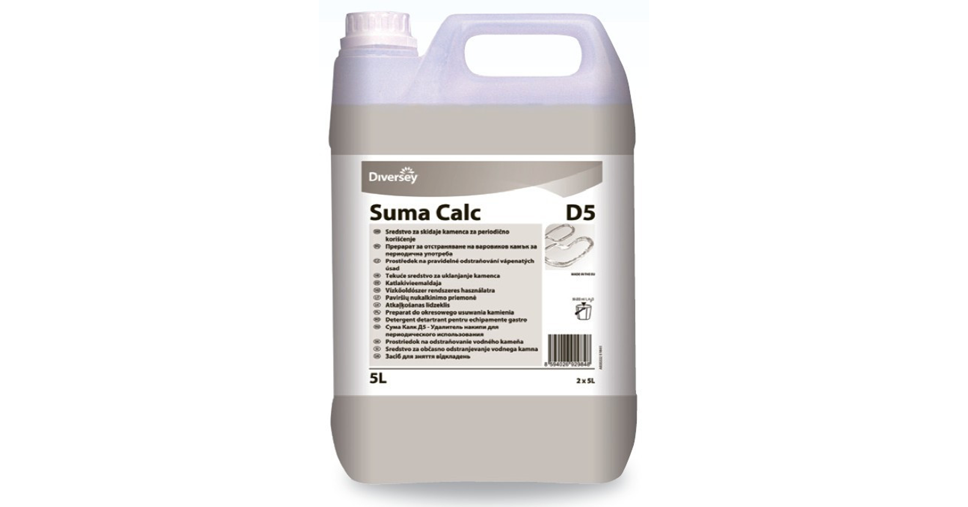 Suma Calc D5 folyékony vízkőoldószer 5L (2db/#) - Diversey - Higiénia ...